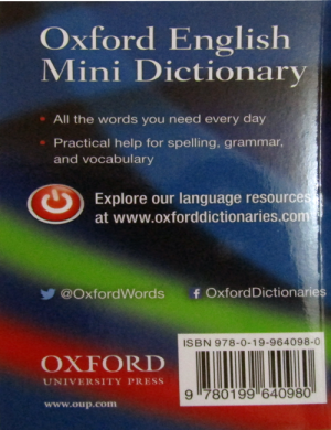 Oxford Mini Dictionary - First Choice Enterprises